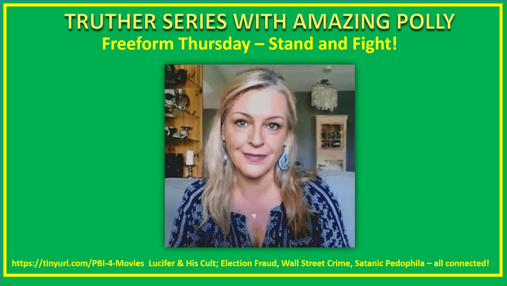 Amazing Polly: (VIDEO 16:03) Freeform Thursday – Stand and Fight ...
